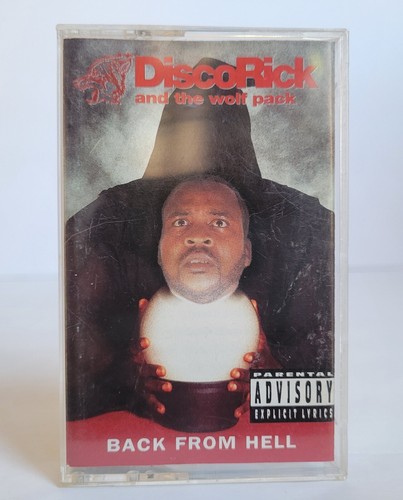 Disco Rick - Back From Hell 1992 (Audio Cassette) Luke Records XR 121-4 ...