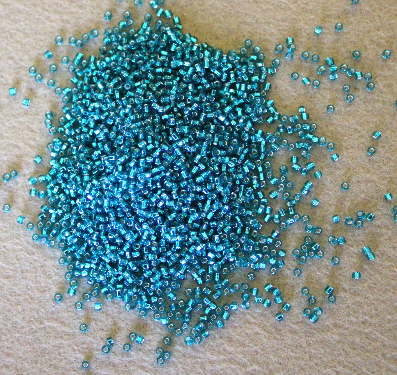 #11/0 Teal seed beads | eBay
