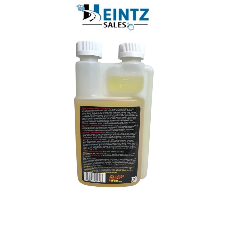 Schaeffer's 285 Fuel Shock Broad Spectrum Biocide Diesel Fuel Treatment ...