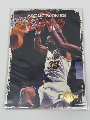 ANTONIO DAVIS 1994-95 Skybox Premium Ragin’ Rookies NBA Basketball No ...