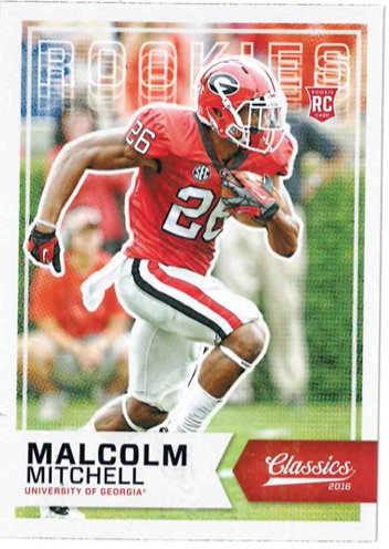 MALCOM MITCHELL 2016 PANINI CLASSICS ROOKIE | eBay