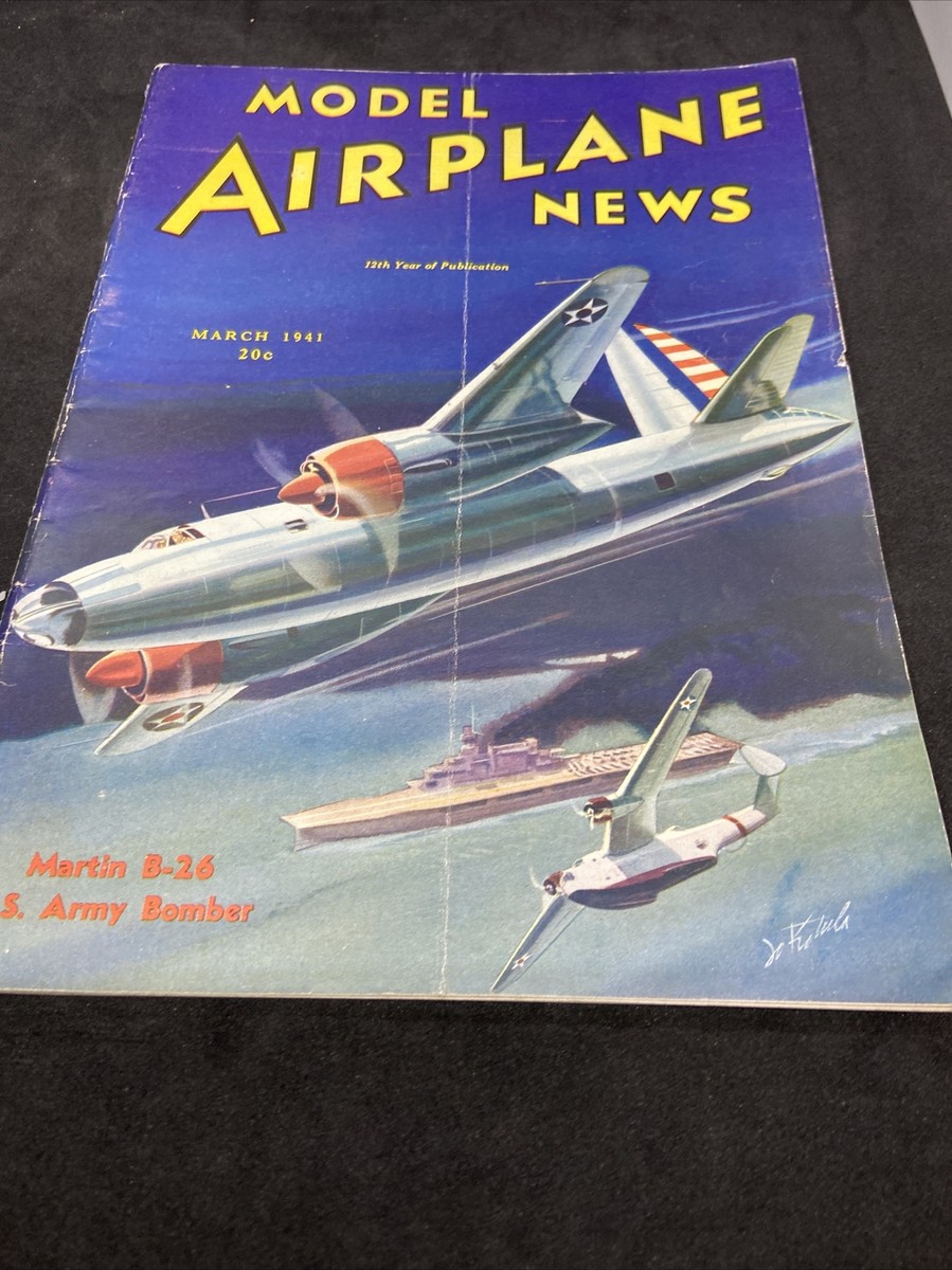 March 1941 Popular Aviation Magazine The 1940s: 1941 | The Complete