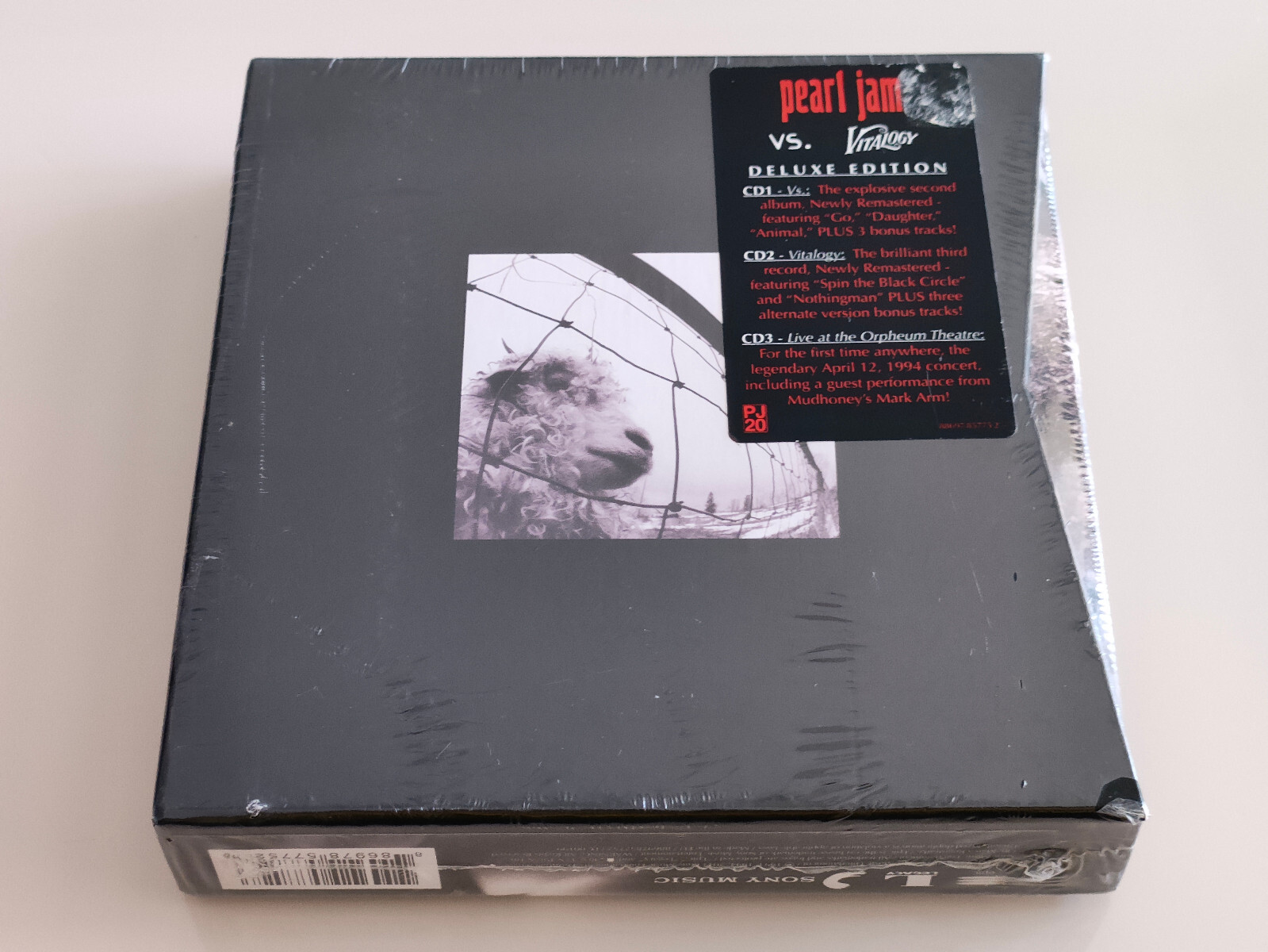 Vs. / Vitalogy (1993-1995) by Pearl Jam (3CD,2011) Box Set | eBay