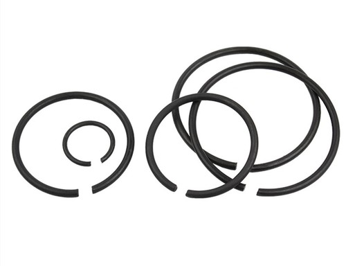 Retaining Rings Round Wire Circlip Clip for Bores Snap Ring 70Mn ...