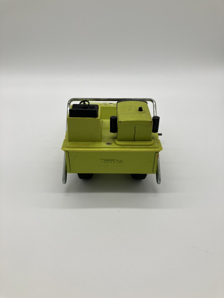 VINTAGE TONKA ROAD PAVER GREEN PRESSED STEEL 1970s 70s As Is Not ...