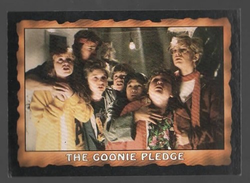 1985 Topps THE GOONIES #85 THE GOONIE PLEDGE | eBay
