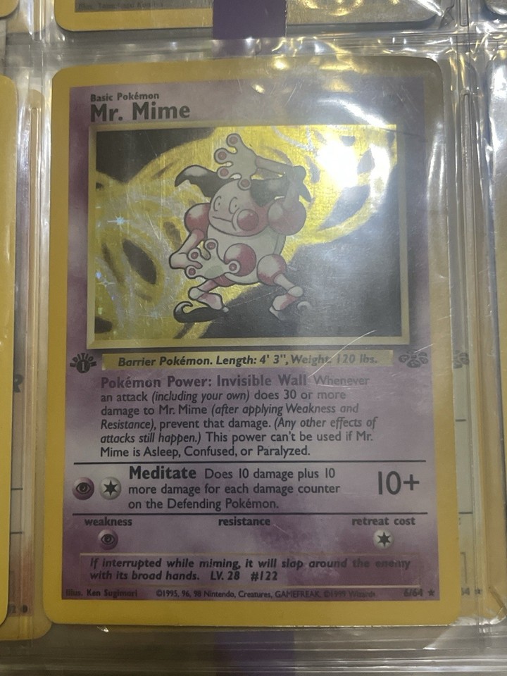 Pokémon Neo Binder w/ Vintage Psychic Cards – Sabrina’s Gengar, Mr ...