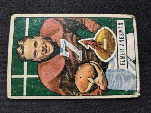 1951 Bowman Football Card # 97 Elmer Angsman - Chicago Cardinals (VG ...