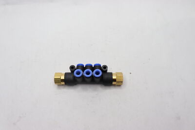 SMC Manifold Port One-Touch Fitting Port B Rc Female Thread KM12-06-02 ...