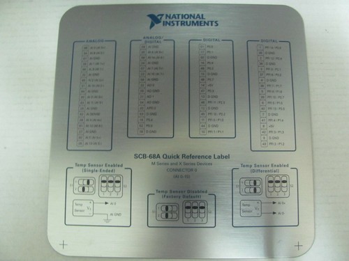 National instruments NI SCB-68A Terminal Block ,P/N: 153721C-01L | eBay