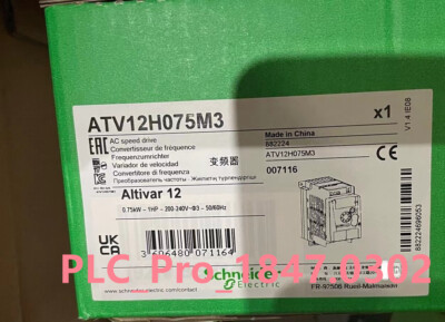 ATV12H075M3 1PCS Brand New Schneider ATV12H075M3 220V 0.75KW Fast ...