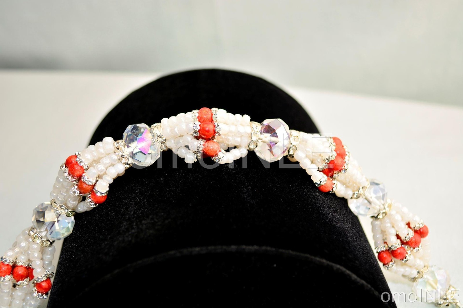 ILDE OBATALA OSHAGRINAN IFA ORISHA BRACELET IDDE MAZO GLASS BEADS CORAL ...