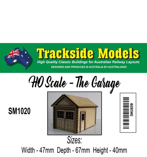 Trackside Models - HO Scale - Laser Cut "The Garage" - SM1020 | eBay ...