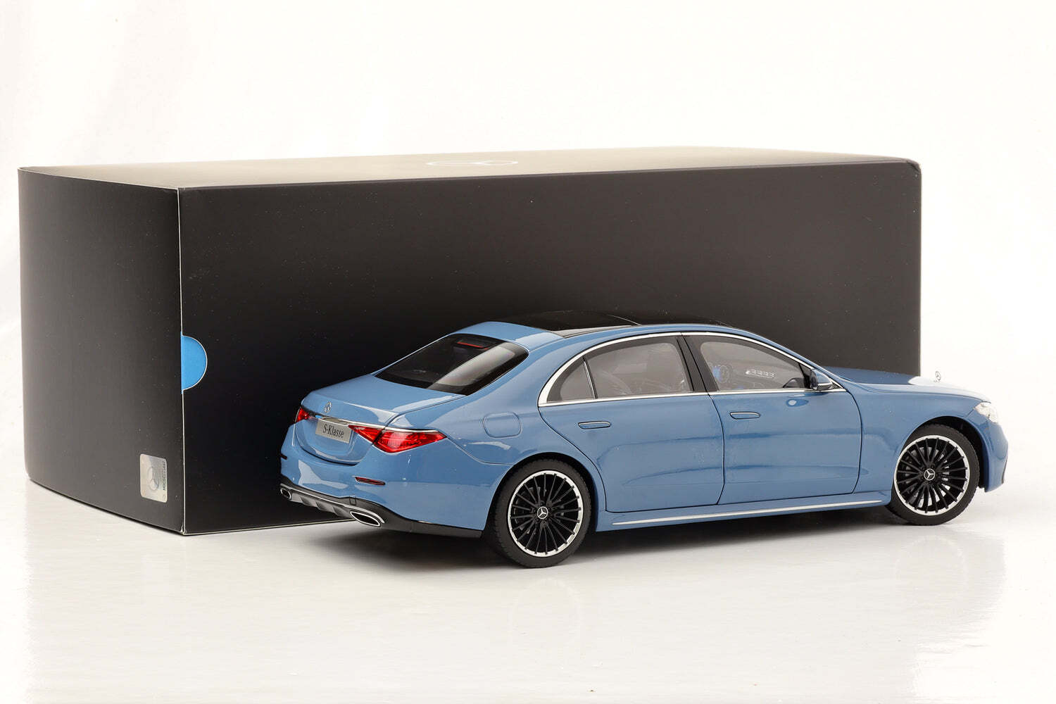 1:18 Mercedes-Benz S-Klasse W223 2021 vintage blue Norev Dealer | eBay
