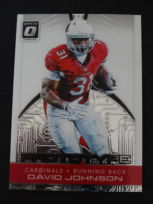 2016 Donruss Optic #30 David Johnson Prototype Arizona Cardinals ...