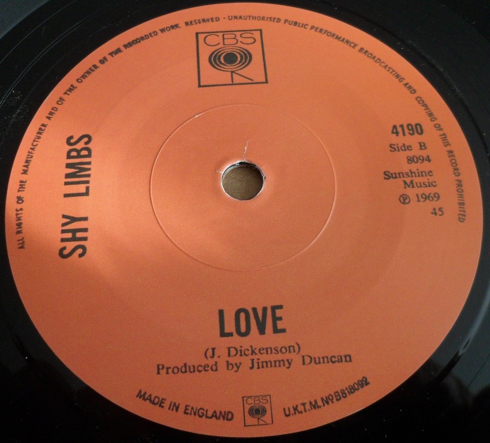 SHY LIMBS "Reputation"/"Love"- REPRO / RE-ISSUE - Hear it | eBay