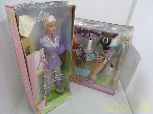 Barbie Doll Jockey Horse Set by Mattel Damaged Box | eBay