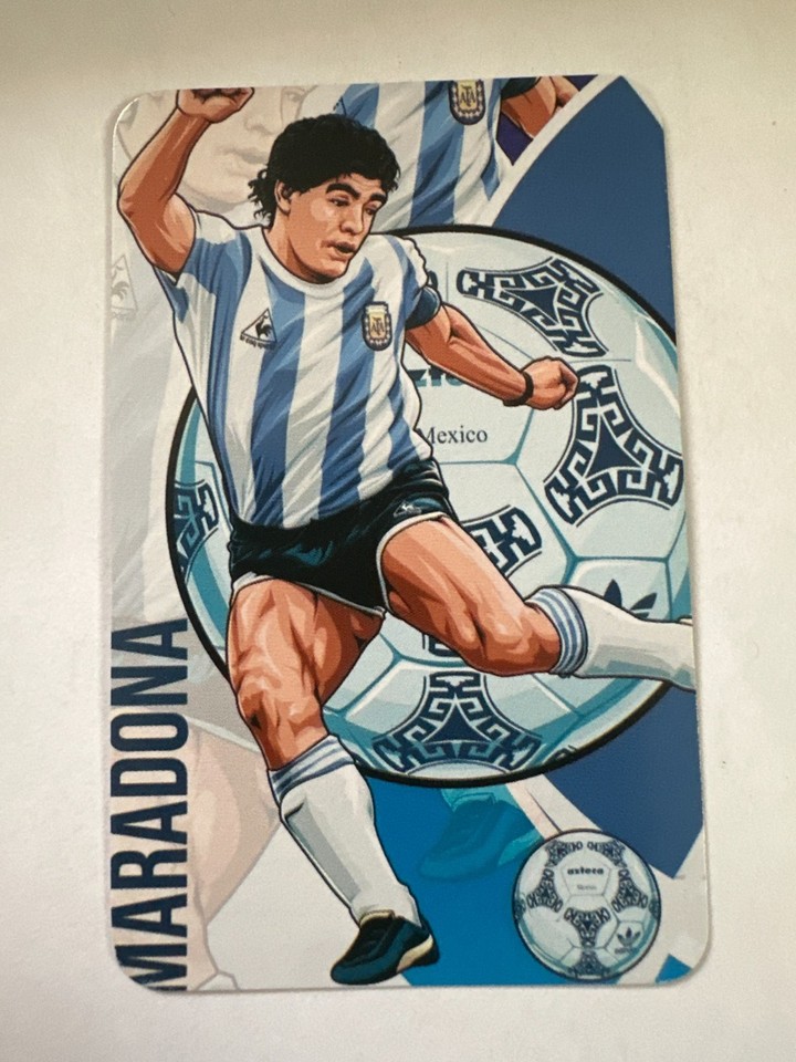 2024 World Football Stars Diego Maradona SSC Napoli Soccer Card #52 | eBay