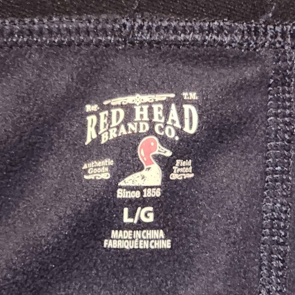 Red Head Fleece Base Layer pants, size large | eBay