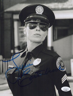 LESLIE EASTERBROOK Hand Signed POLICE ACADEMY 8x10 Photo Autograph JSA ...