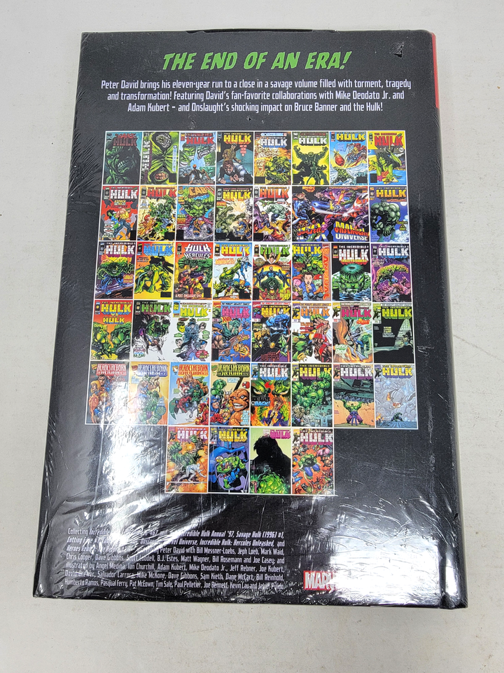 INCREDIBLE HULK VOLUME 4 BY PETER DAVID ~~ Marvel Omnibus New Sealed | eBay
