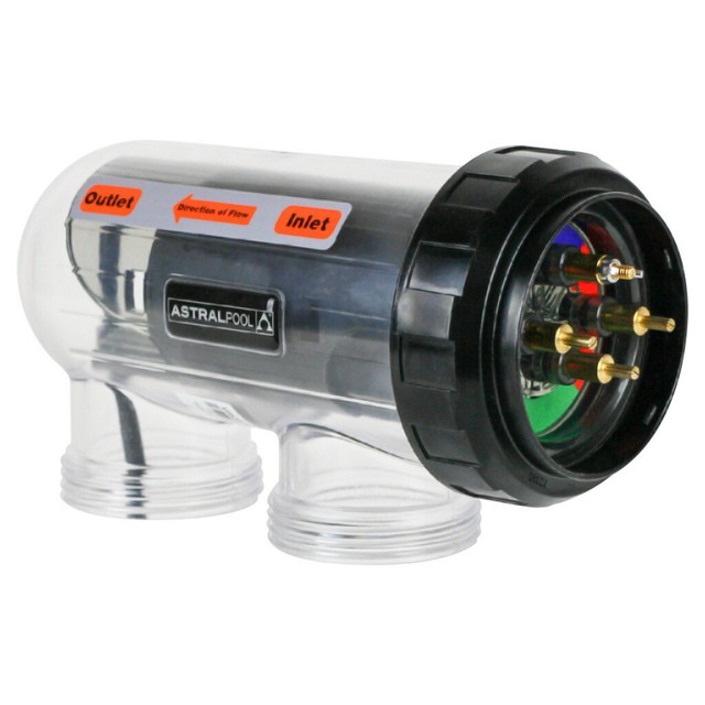 Astral Hurlcon Viron V35 Chlorinator Electrode Salt Cell With Housing ...
