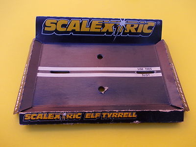 VINTAGE SCALEXTRIC C121 TYRRELL FORD 5 x CARDBOARD BOX INNERS (SHORT ...