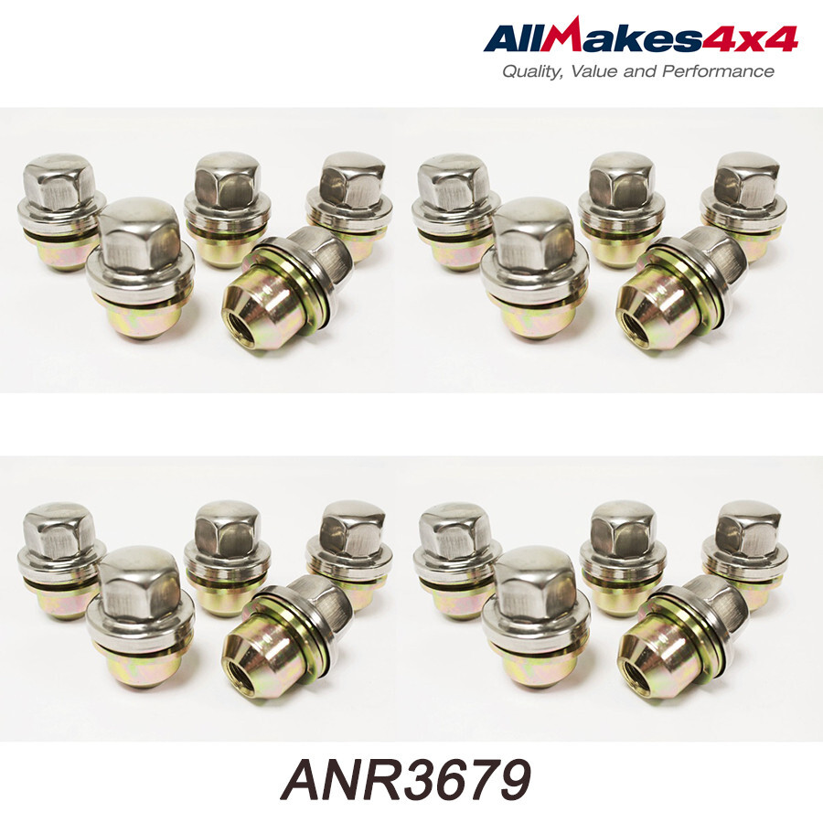 LAND ROVER WHEEL LUG BOLT NUTS SET x20 RANGE P38 DISCOVERY 2 II ANR3679 ...