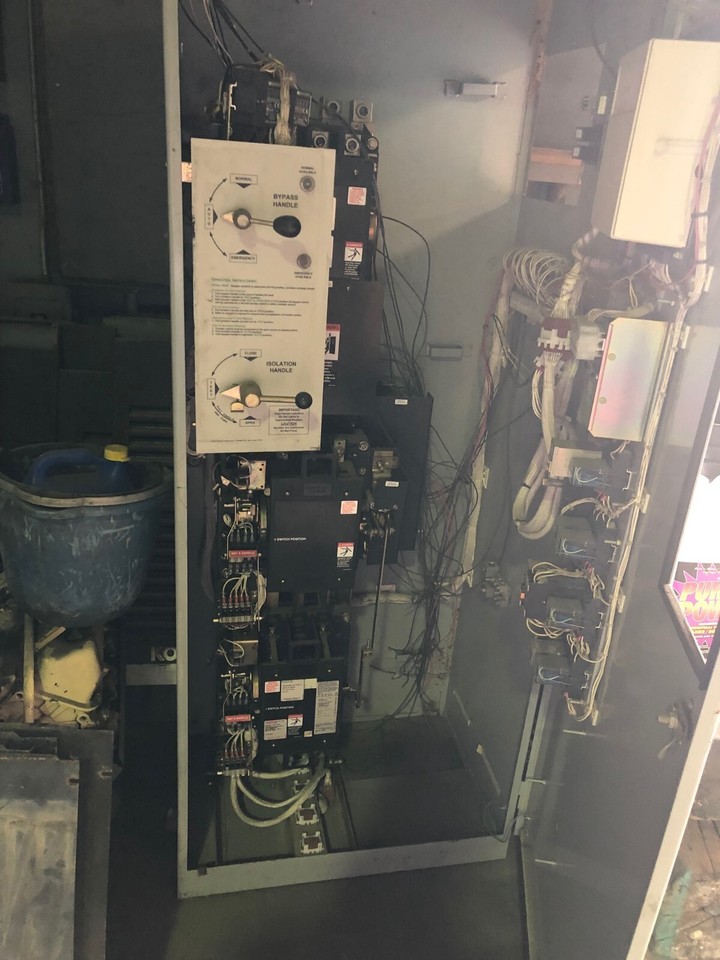 ASCO 400 Amp Automatic Transfer Switch (ATS) with Bypass Isolation ...