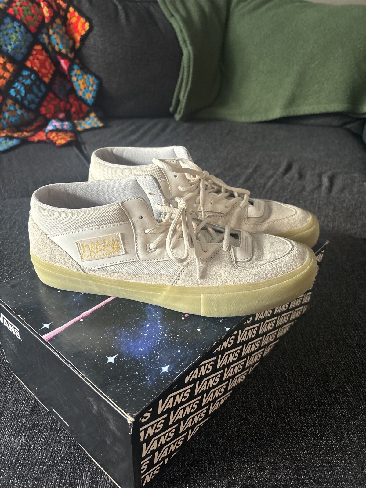 Rare Vans Pyramid Country Half Cab Glow In The Dark - Gem