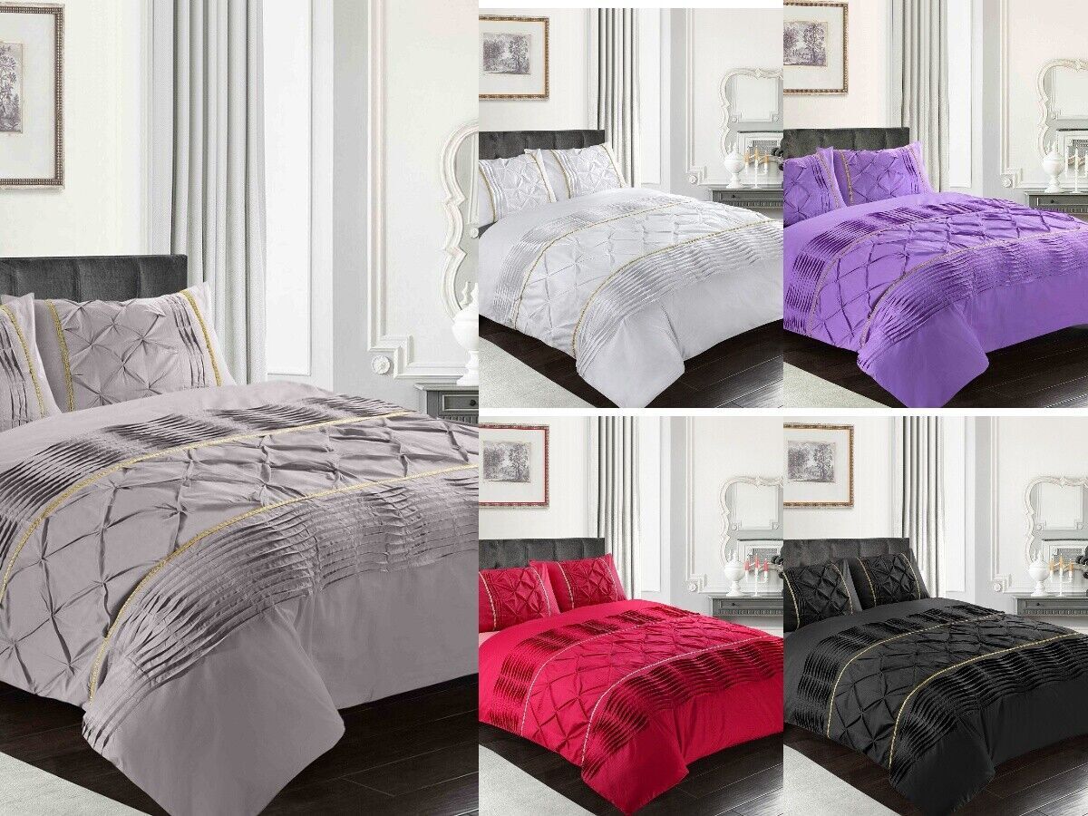 Luxury Duvet Covers Ritz Luxury White Duvet Set | Unpacked