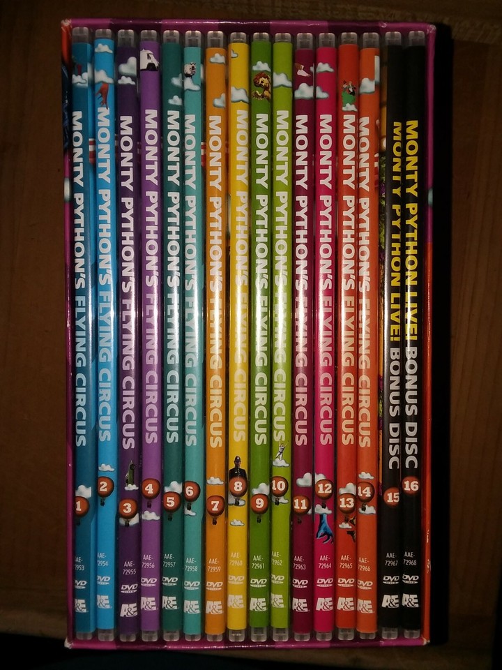 The Complete Monty Python's Flying Circus 16 Ton Megaset on DVD | eBay