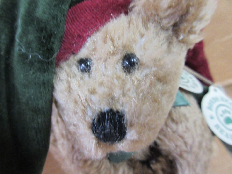 NOS Boyds Bears POPPA BEAR & NOELLE 917302 Christmas Holiday Plush B26 ...