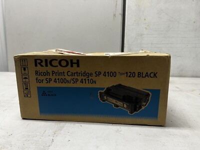 Genuine Ricoh SP 4100 Type 120 Black Toner Cartridge OEM Original ...