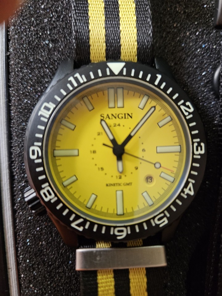 Sangin Instruments Kinetic II (K2) Yellow Jacket DLC Special Edition | eBay