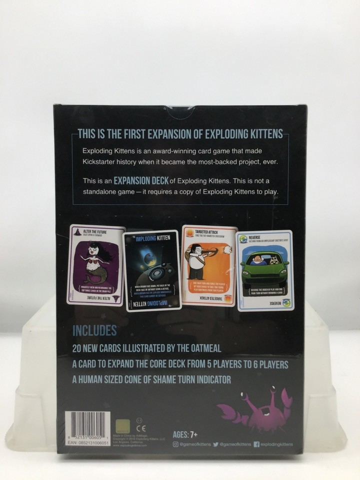 Imploding Kittens First Expansion Pack - Exploding Kittens - SEALED | eBay
