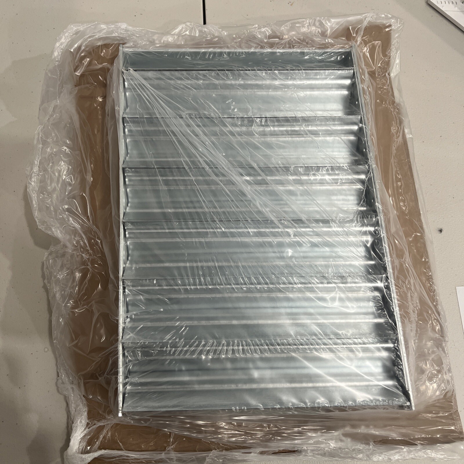 Titus 300RS Steel Double Deflection Supply Grille 12 X 8 White for sale ...