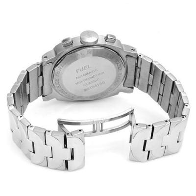 FUEL SWISS MOVEMENT BLACK DIAL AUTOMATIC MULTI FUNCTION GENTLEMEN'S ...