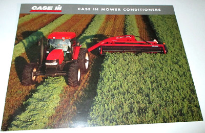 Case IH Mower Conditioner Sales Brochure (Disk & Sickle Bar Models ...
