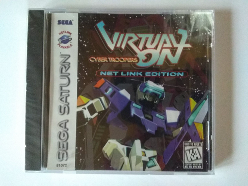 Virtual On Cyber Troopers (Sega Saturn) Complete Net Link Edition New ...