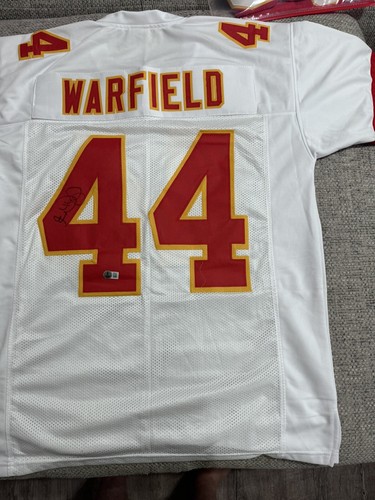 Eric Warfield Signed Autograph Custom Jersey - Beckett Coa - Kansas ...