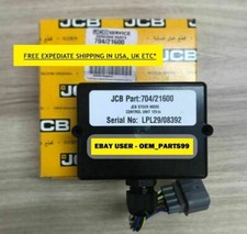 GENUINE JCB TELEHANDLER - RELAY BOX P.C.B STEER MODE (PART NO. 704/ ...
