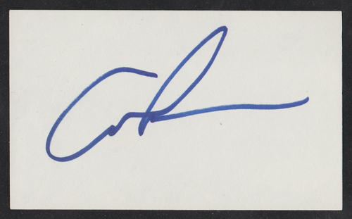 GEORGE LUCAS Signed 3 x 5 Index Card Autograph AUTO PSA/DNA Certified ...