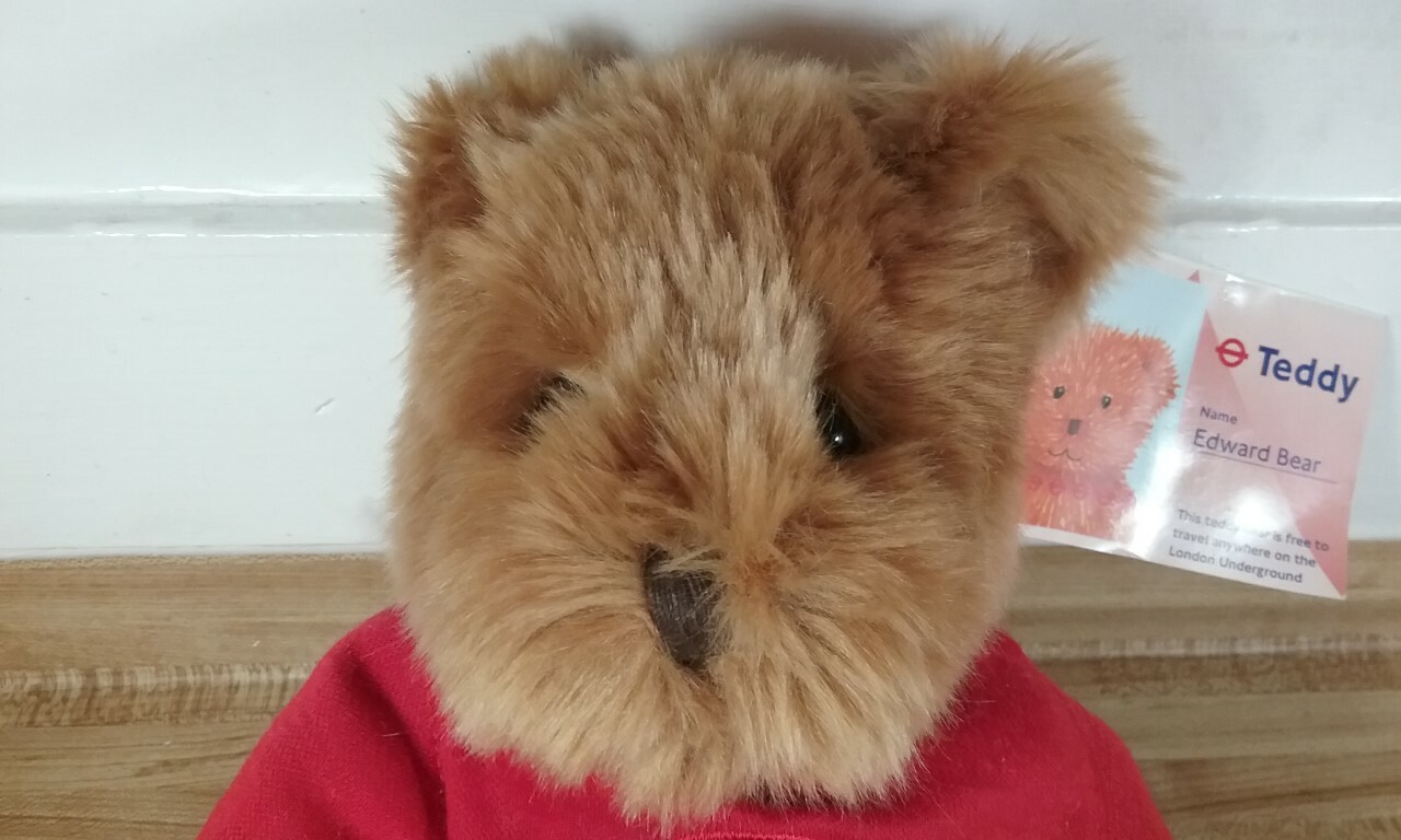Russ Edward Teddy Bear London Underground Plush 11" | eBay