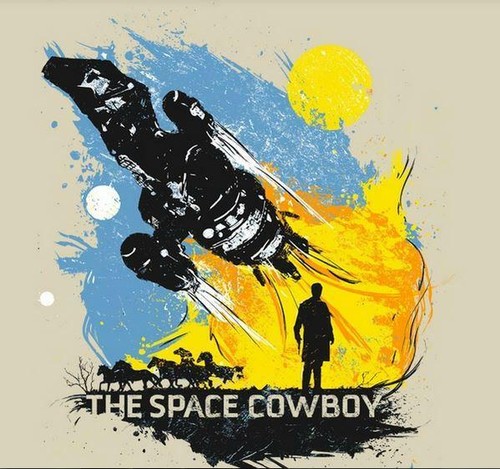 FIREFLY Joss Whedon Space Cowboy Art Very Cool Satire Parody RIPT Mens ...