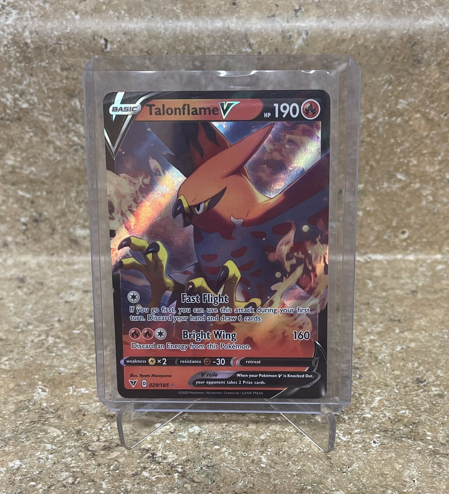Talonflame V 029/185 Vivid Voltage NM Ultra Rare Pokemon Card | eBay