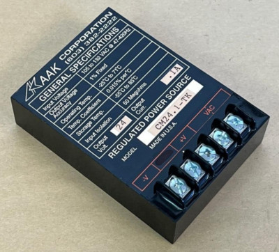 AAK REGULATED POWER SOURCE MODEL CM24.1-TK | eBay