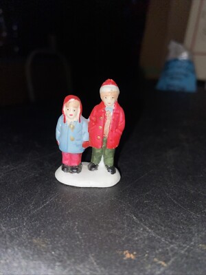 It's A Wonderful Life George Bailey Kids Figures Christmas Village | eBay