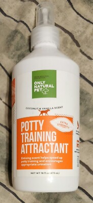 Only Natural Pet Potty Training Attractant Coconut & Vanilla Scent 16 ...
