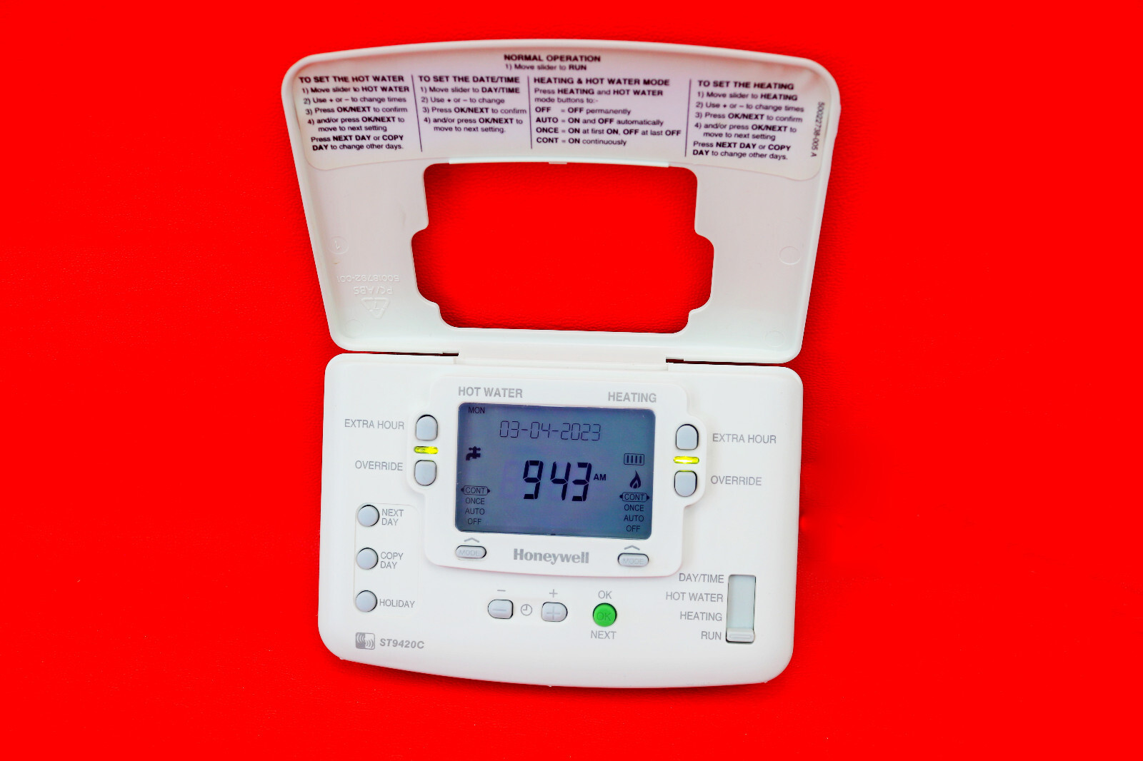 Honeywell ST9420C1008 Wireless 2 Channel Programmer | eBay UK